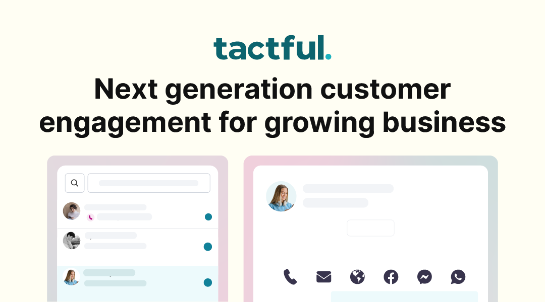 Customer Engagement | Conversational Contact Center | Tactful