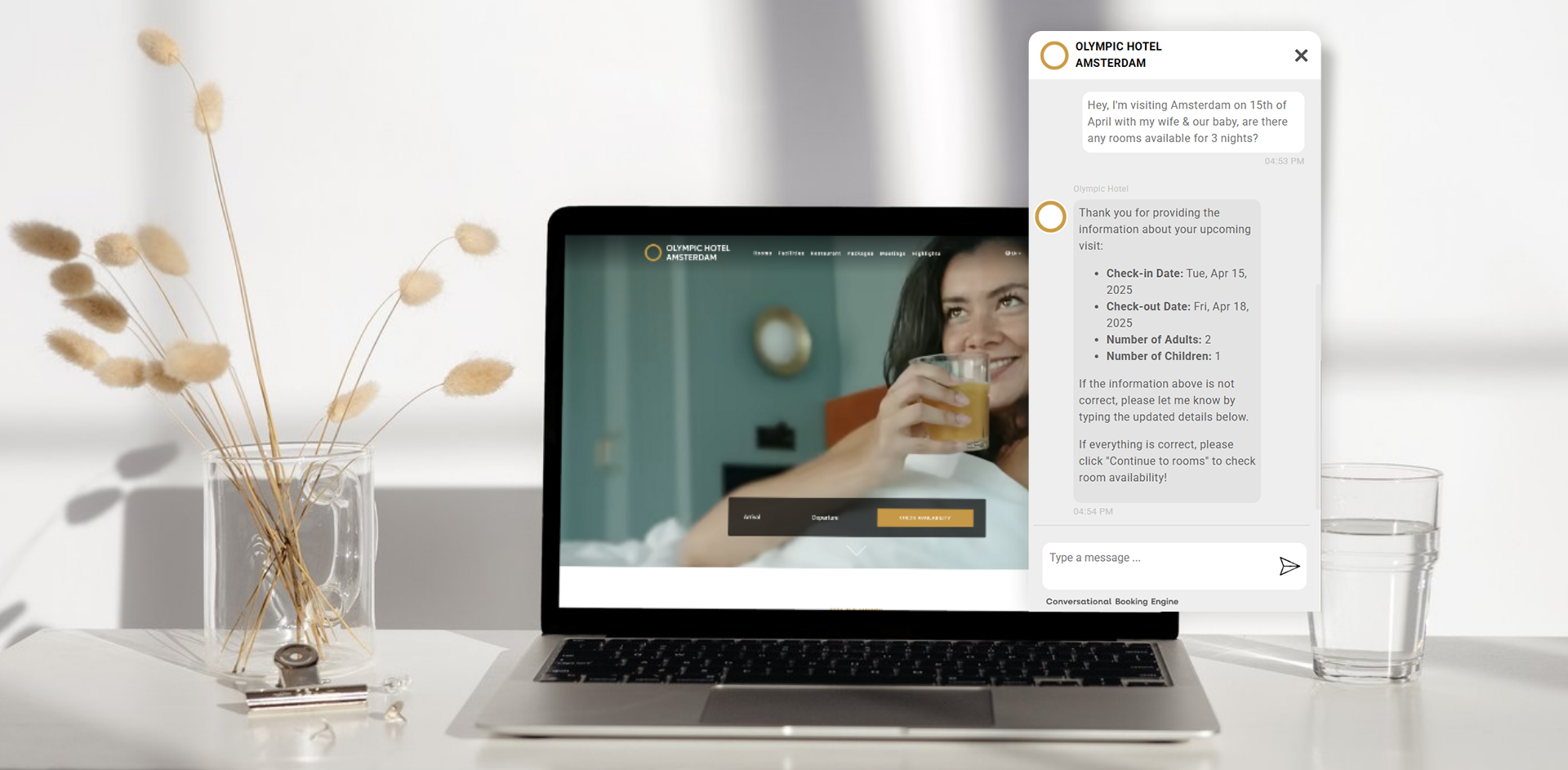 Revolutionary Conversational Booking Engine Transforms Direct Hotel Bookings - Tactful AI